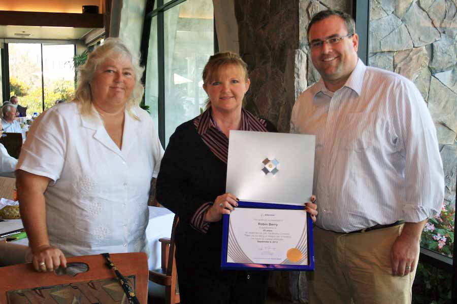 Robin Celebrates Twenty-Five Years With Boeing